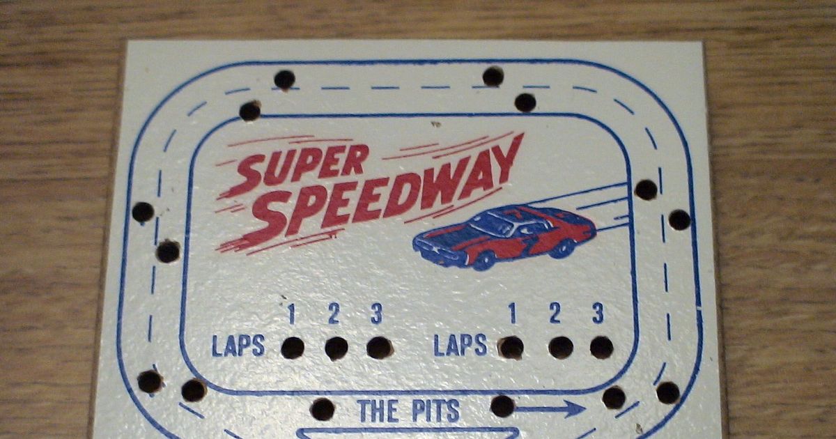 Super Speedway | Board Game | BoardGameGeek