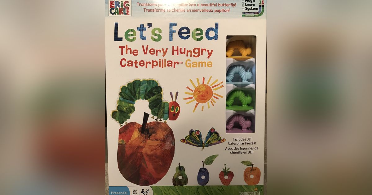 Let's Feed The Very Hungry Caterpillar Game | Board Game | BoardGameGeek