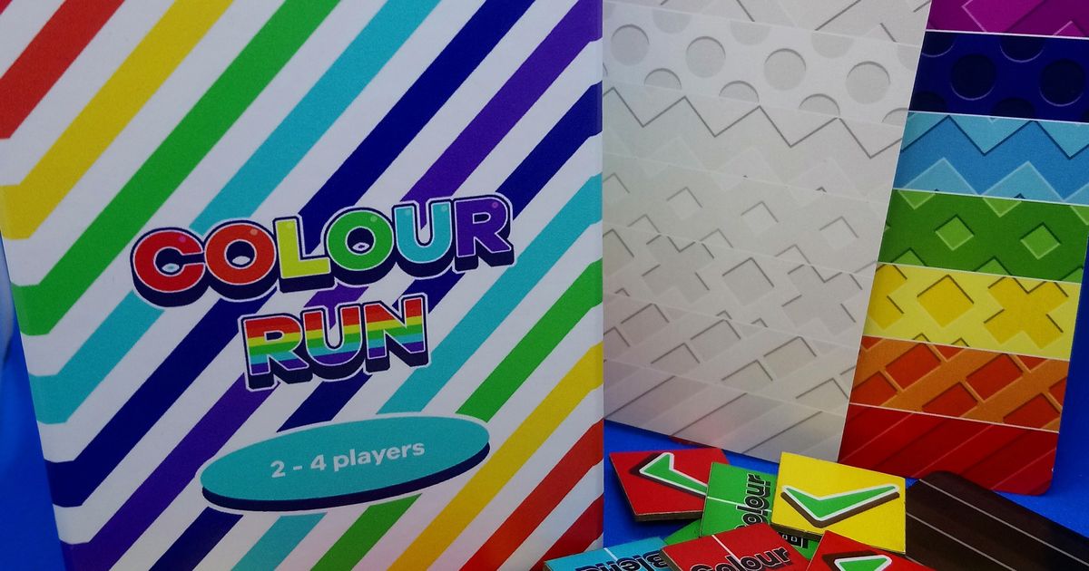 Colour Run | Board Game | BoardGameGeek