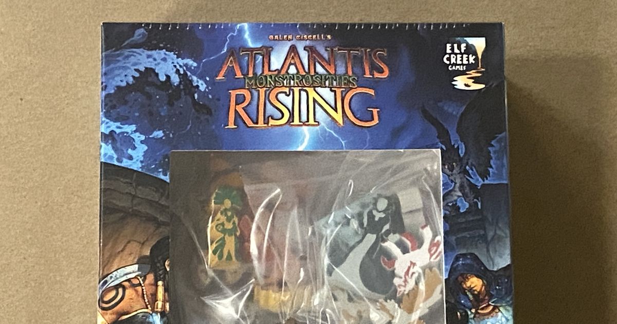 Atlantis Rising: Monstrosities – Here There Be Monsters | Board Game ...