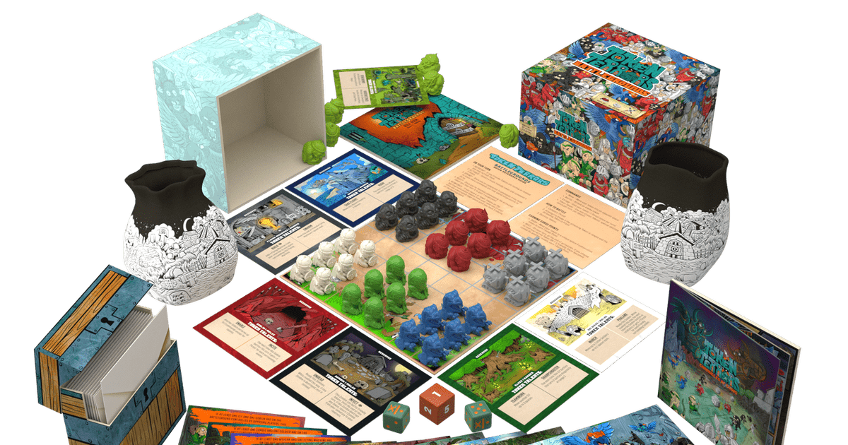 Token Terrors: Battlegrounds | Board Game | BoardGameGeek