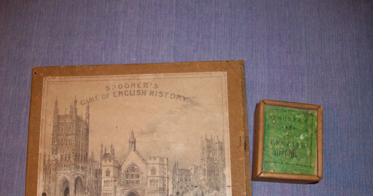 Spooner's Game of English History | Board Game | BoardGameGeek