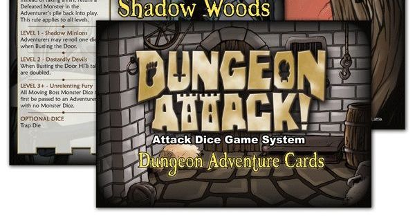 Dungeon Attack!: Dungeon Adventure Cards | Board Game | BoardGameGeek