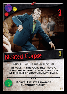bloated corpse