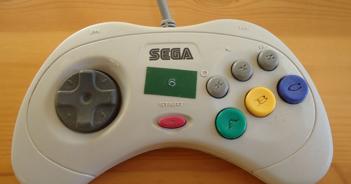 Sega Saturn Controller | Video Game Hardware | RPGGeek