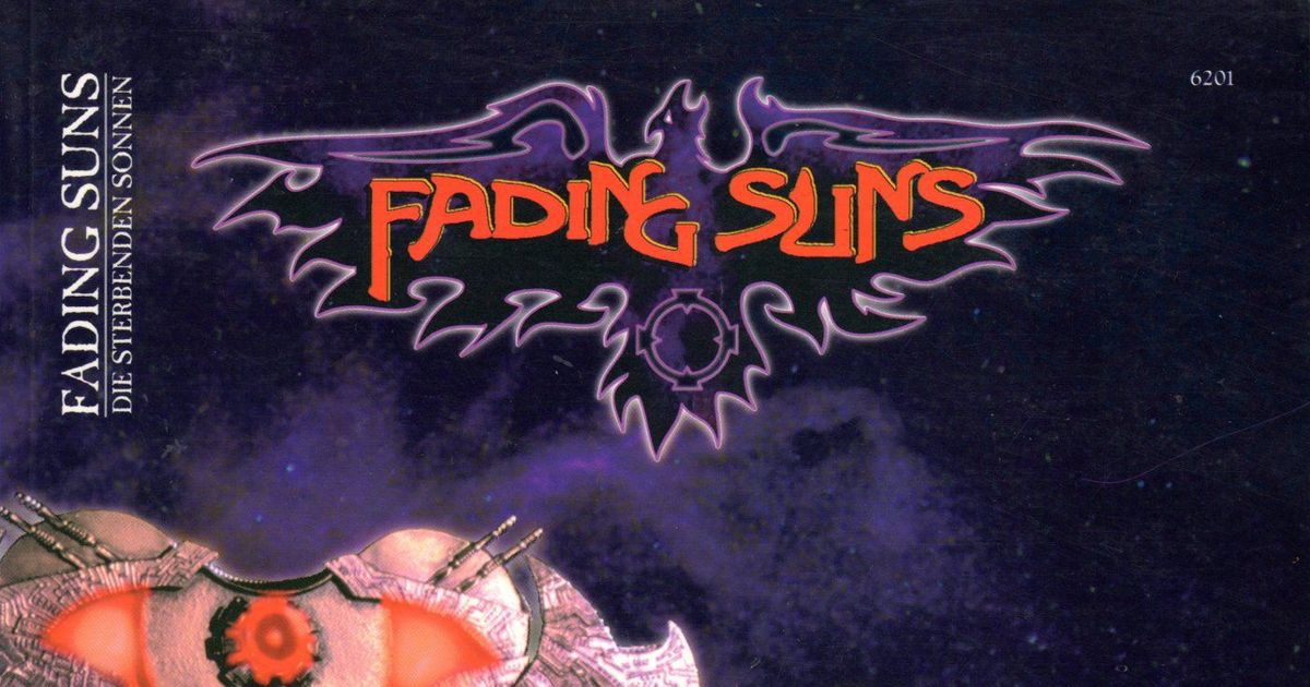 Fading Suns | RPG Item | RPGGeek