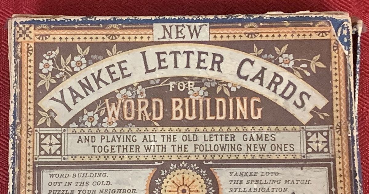 New Yankee Letter Cards for Word Building | Board Game | BoardGameGeek
