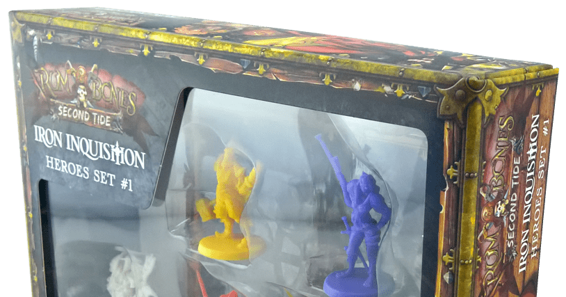 Rum & Bones: Second Tide – Iron Inquisition Heroes Set #1 | Board Game ...