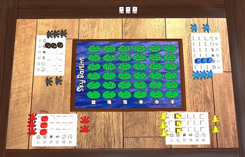 Sky Raisins - Roll and Write, Print and Play, 1-4 players