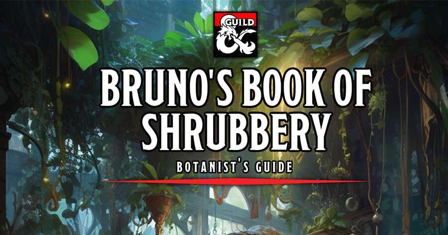 Bruno's Book of Shrubbery | RPG Item | BoardGameGeek