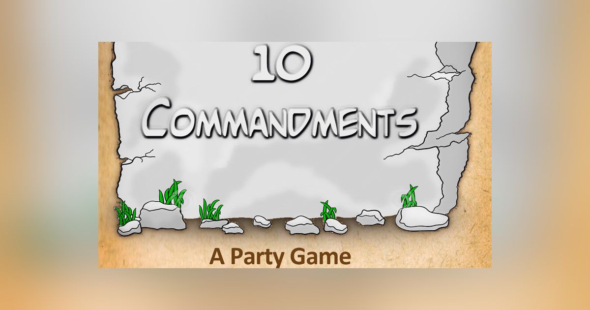 10 Commandments: A Party Game | Board Game | BoardGameGeek