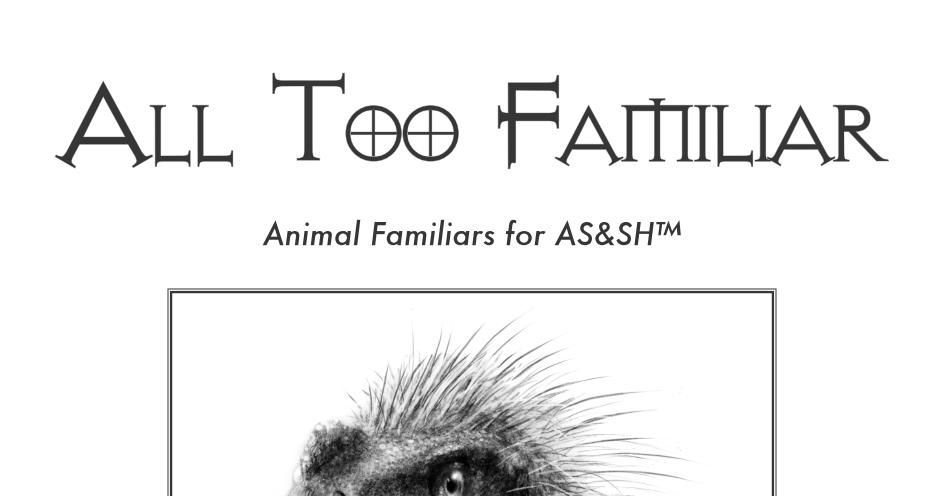 All Too Familiar | RPG Item | RPGGeek