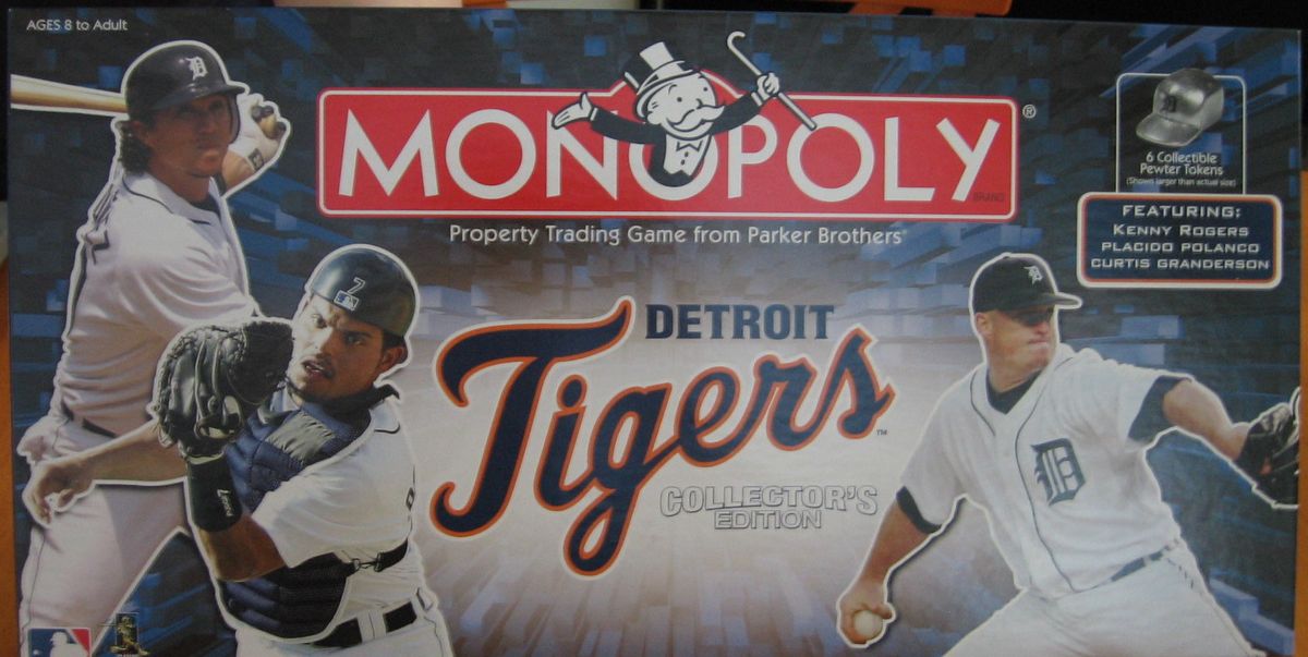 Monopoly: Detroit Tigers Collector's Edition | Board Game | BoardGameGeek