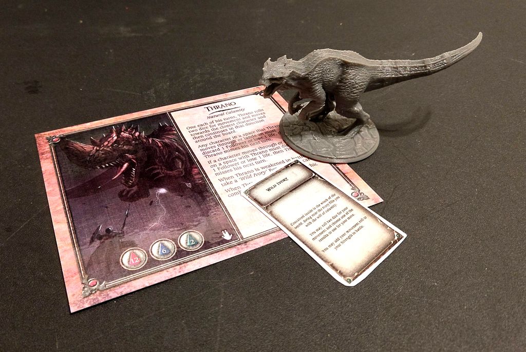Physical version of The Ancient Beasts expansion - complete | Talisman ...