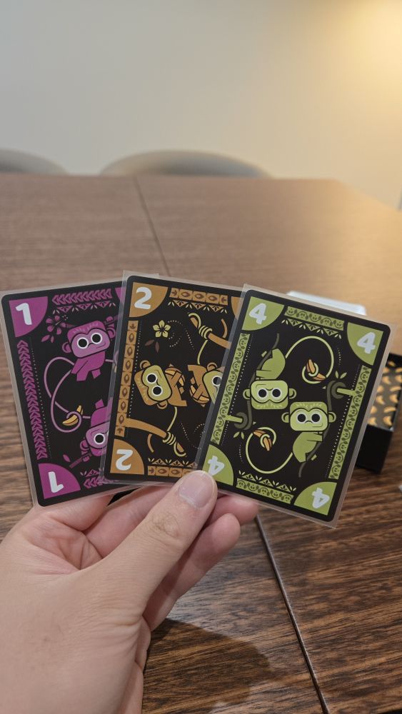 Blue card backs on 3 cards? | Jungo