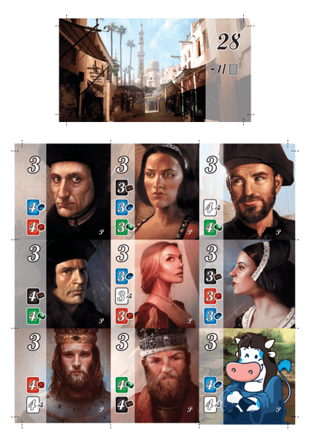 Splendor: Nobles and Cities Promo | Board Game | BoardGameGeek