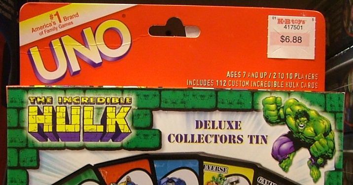 UNO: Hulk | Board Game | BoardGameGeek