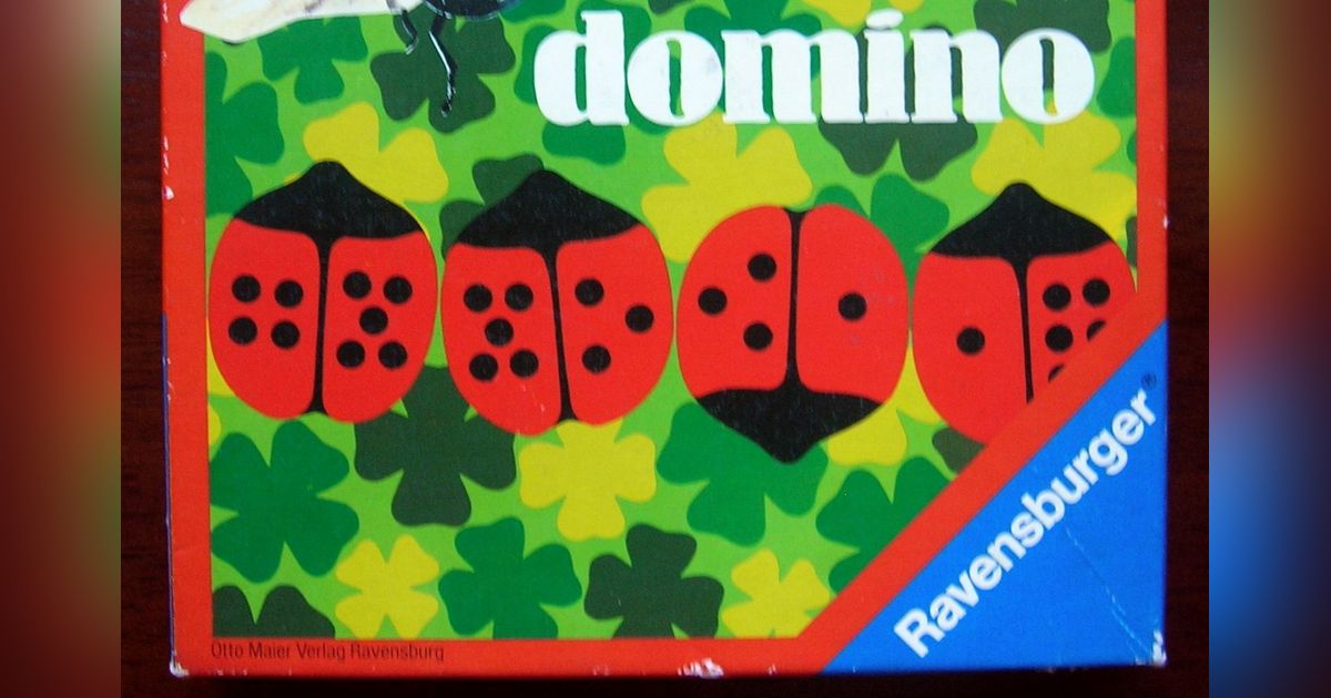 Ladybug Dominoes | Board Game | BoardGameGeek