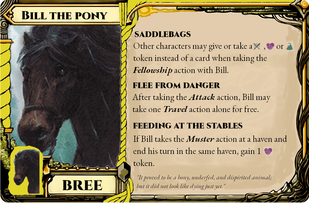 Playable Bill the pony character | The Lord of the Rings: Fate of the ...