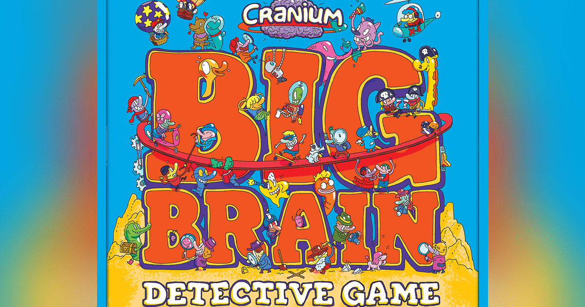 Cranium Big Brain Detective Game Board Game Boardgamegeek