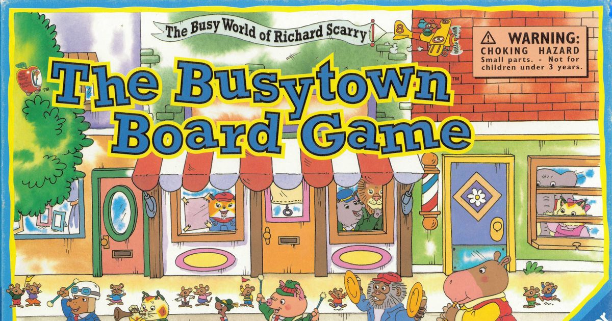 The Busytown Board Game | Board Game | BoardGameGeek