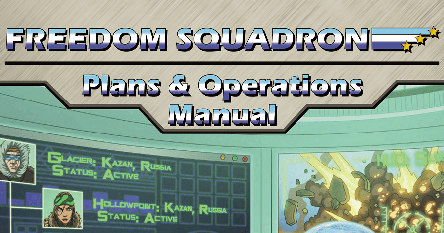 Freedom Squadron Plans & Operations Manual | RPG Item | RPGGeek