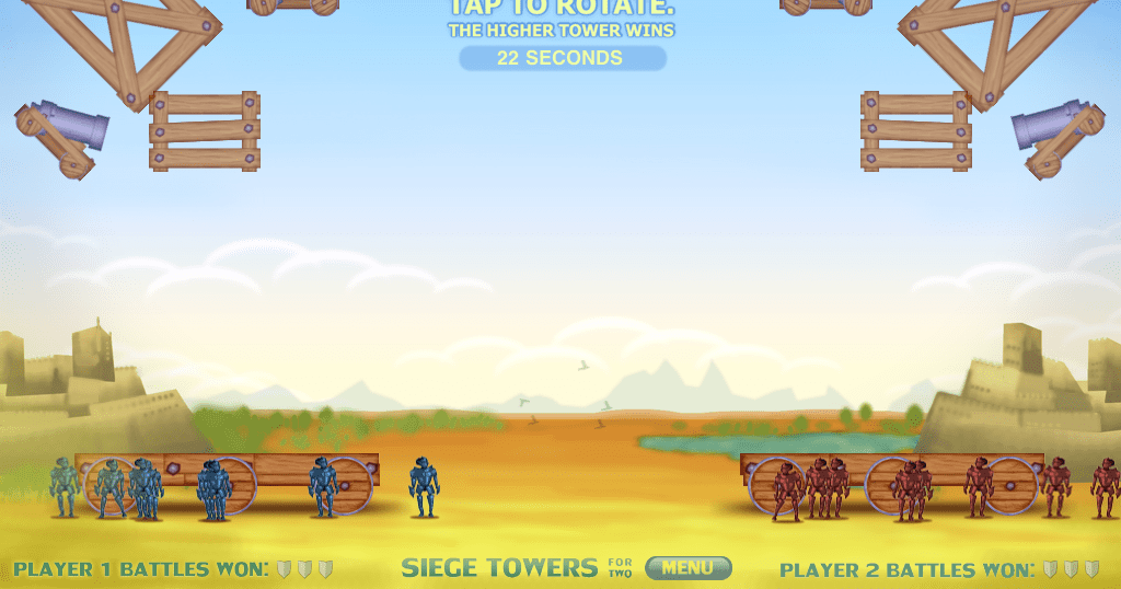 Siege Towers For Two | Video Game | VideoGameGeek