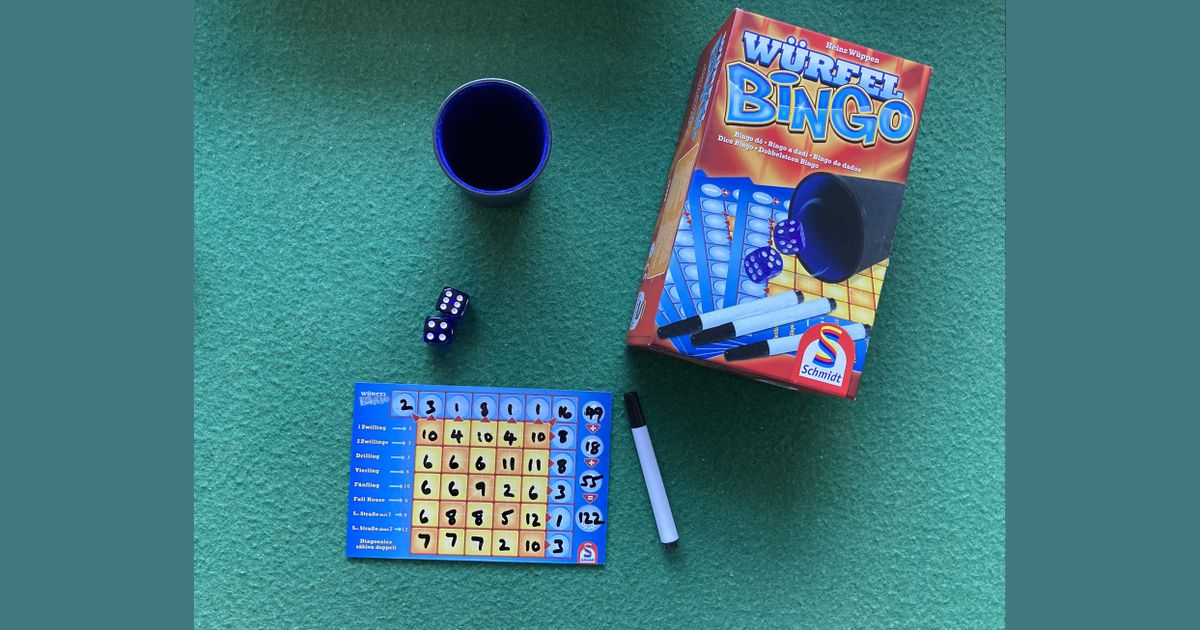 Dicember 2022: Day 16 - Wurfel Bingo and Mmm! | Trickylight Relief ...