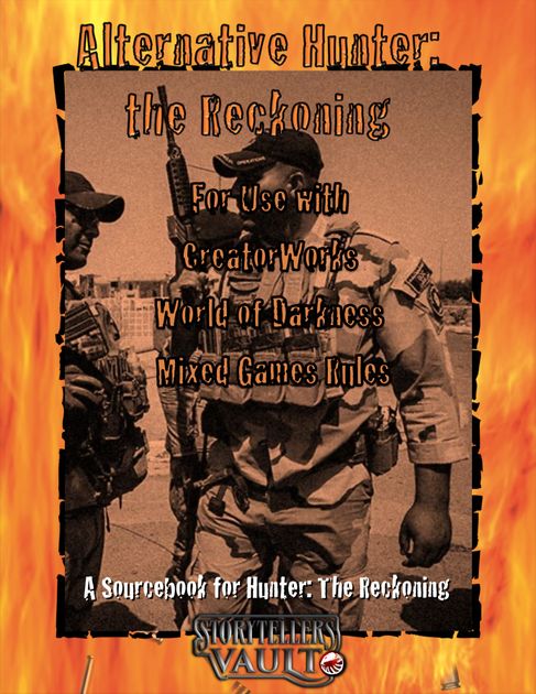 Alternative Hunter: The Reckoning | RPG Item | RPGGeek