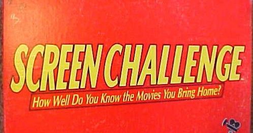 Screen Challenge | Board Game | BoardGameGeek
