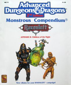 MC15: Monstrous Compendium Ravenloft Appendix II: Children of the Night ...