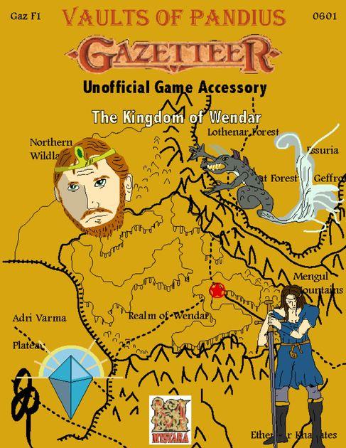 Gaz F01: The Kingdom of Wendar | RPG Item | RPGGeek