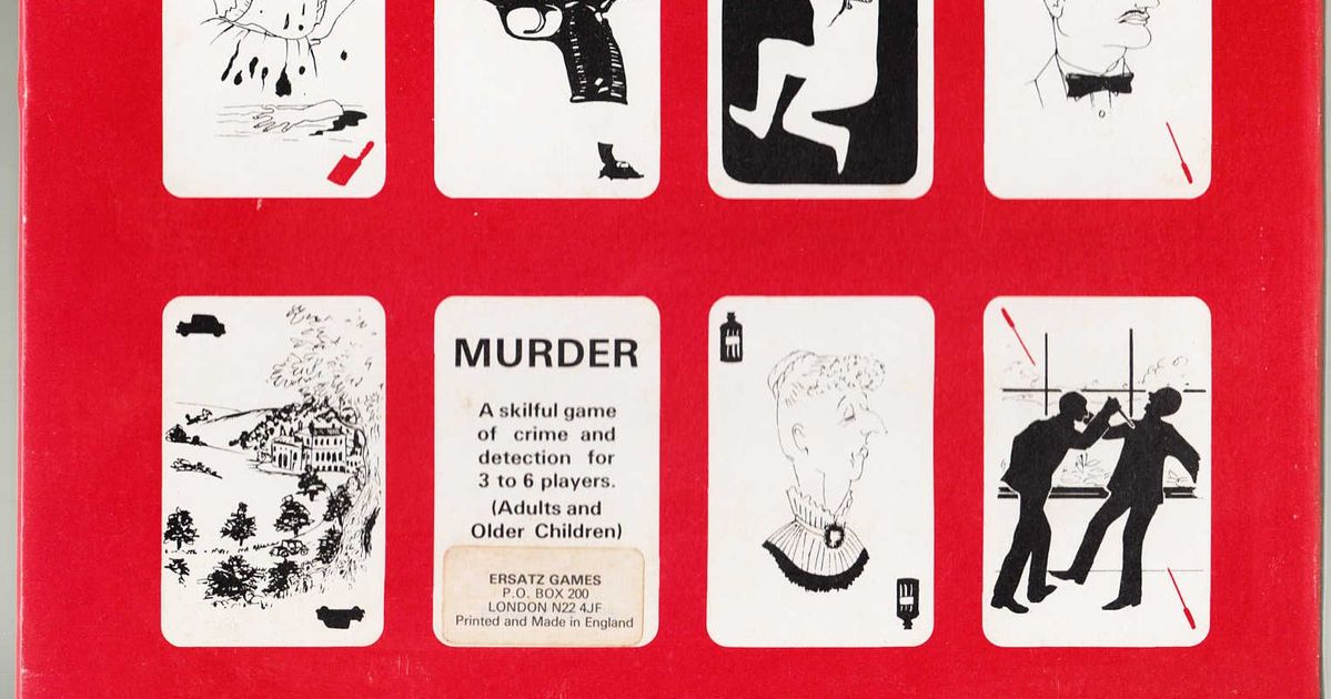 Murder | Board Game | BoardGameGeek