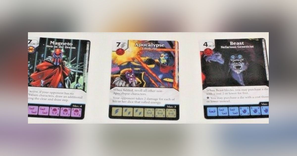 Marvel Dice Masters: Uncanny X-men – Promo Cards | Board Game ...