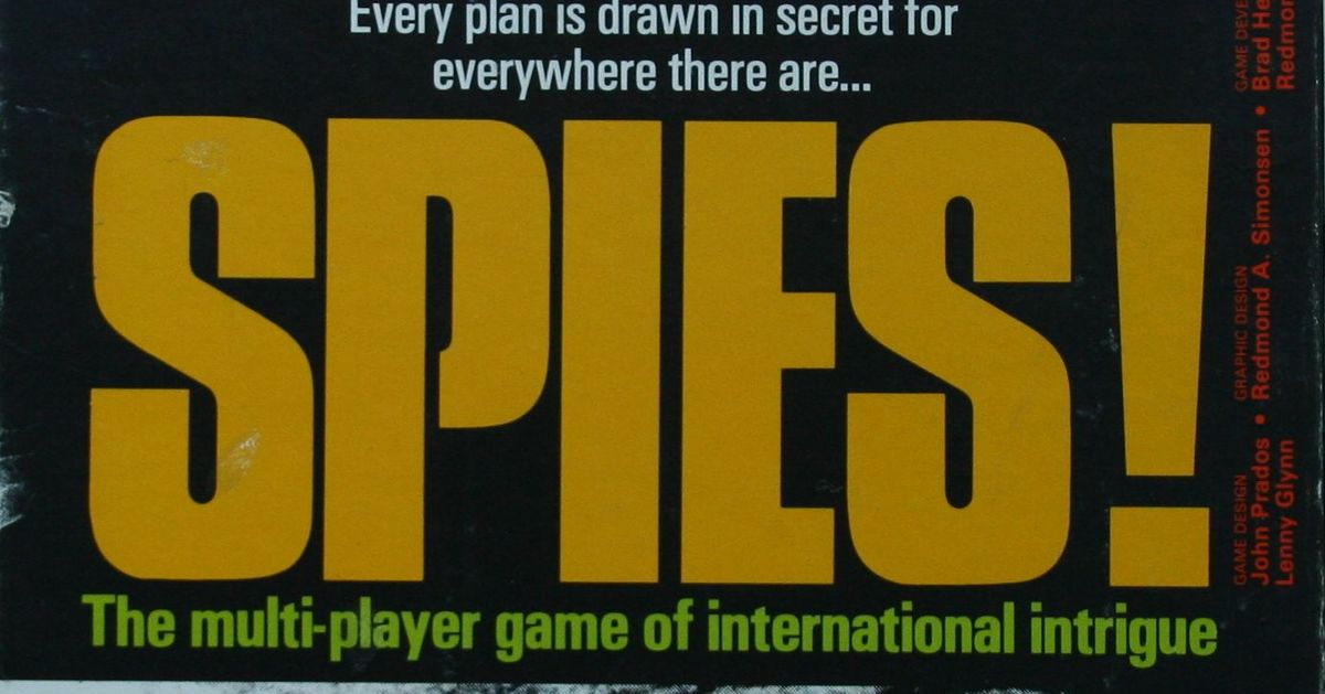 Spies! | Board Game | BoardGameGeek