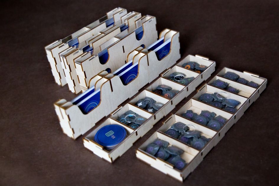 Aquatica: reDrewno Insert | Board Game Accessory | BoardGameGeek