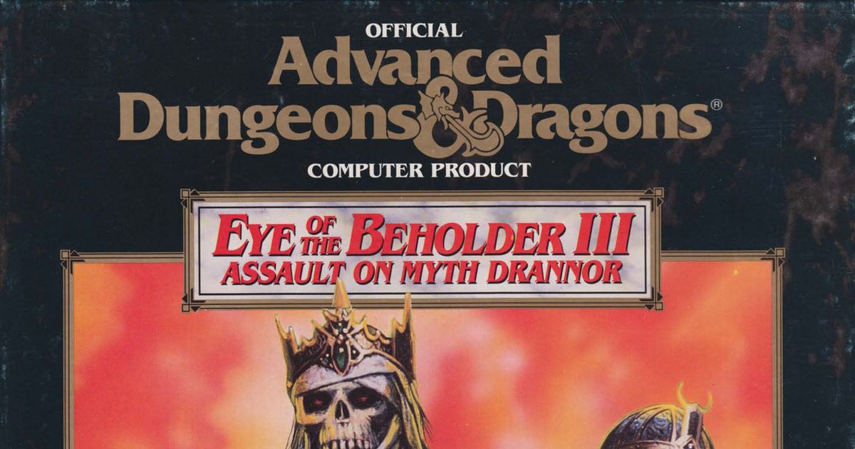Eye of the Beholder III: Assault on Myth Drannor | Video Game | BoardGameGeek