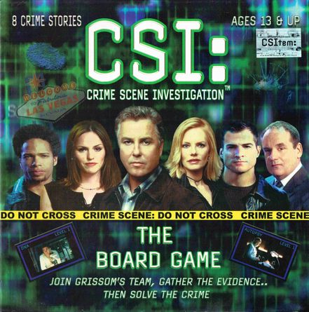 Arrest Warrant/ Checklist | CSI: Crime Scene Investigation – The Board Game