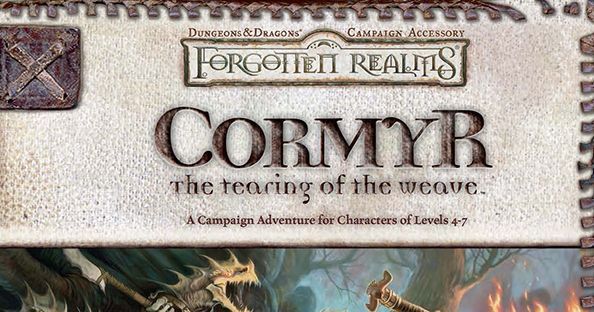 Cormyr: The Tearing of the Weave | RPG Item | RPGGeek
