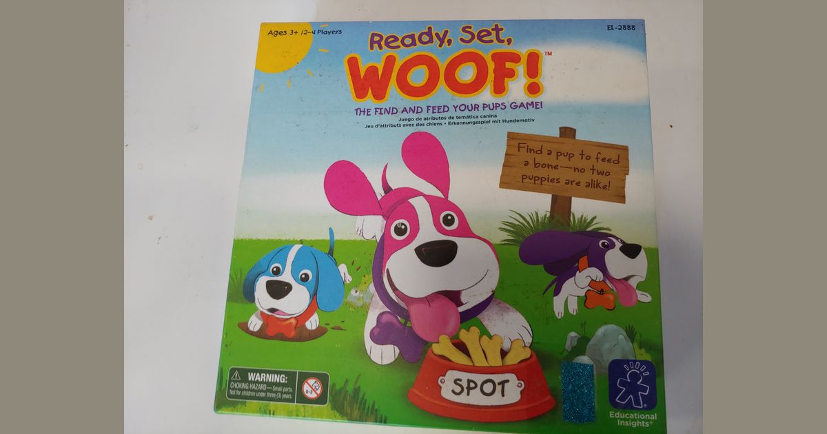 Ready, Set, WOOF! | Board Game | BoardGameGeek
