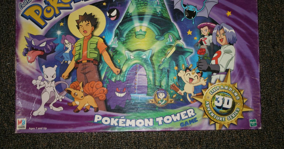 Pokémon Tower | Board Game | BoardGameGeek