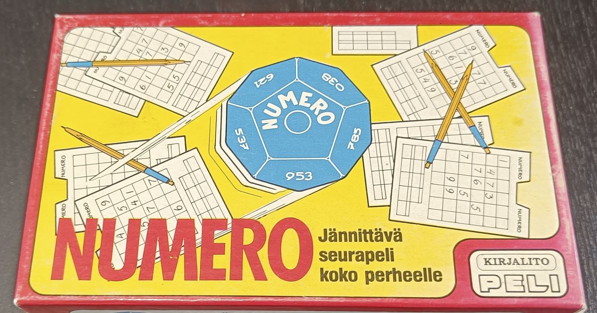Numero | Board Game | BoardGameGeek