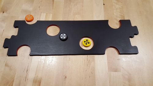 My custom Pitch Car track pieces... | PitchCar