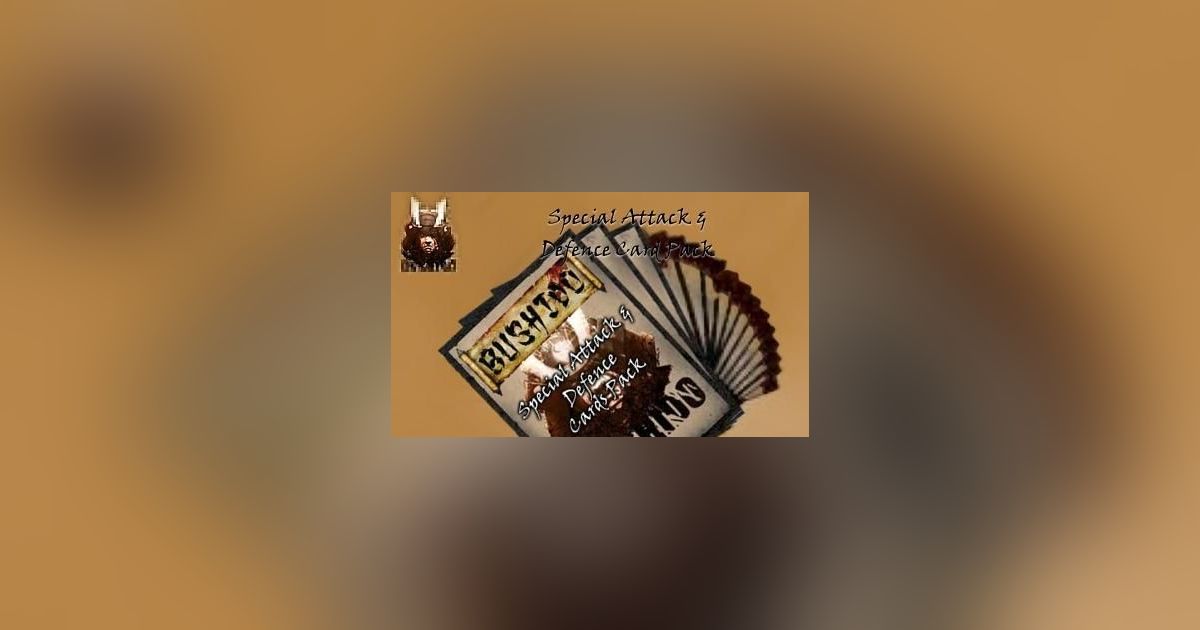 Bushido: Special Attack & Defence Cards | Board Game Accessory | BoardGameGeek