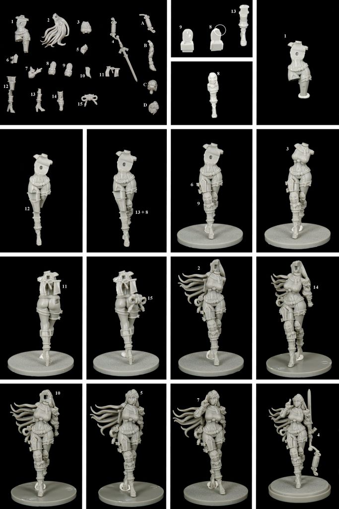 KDM minis - Assembly Guides by Alex tPG | Kingdom Death: Monster