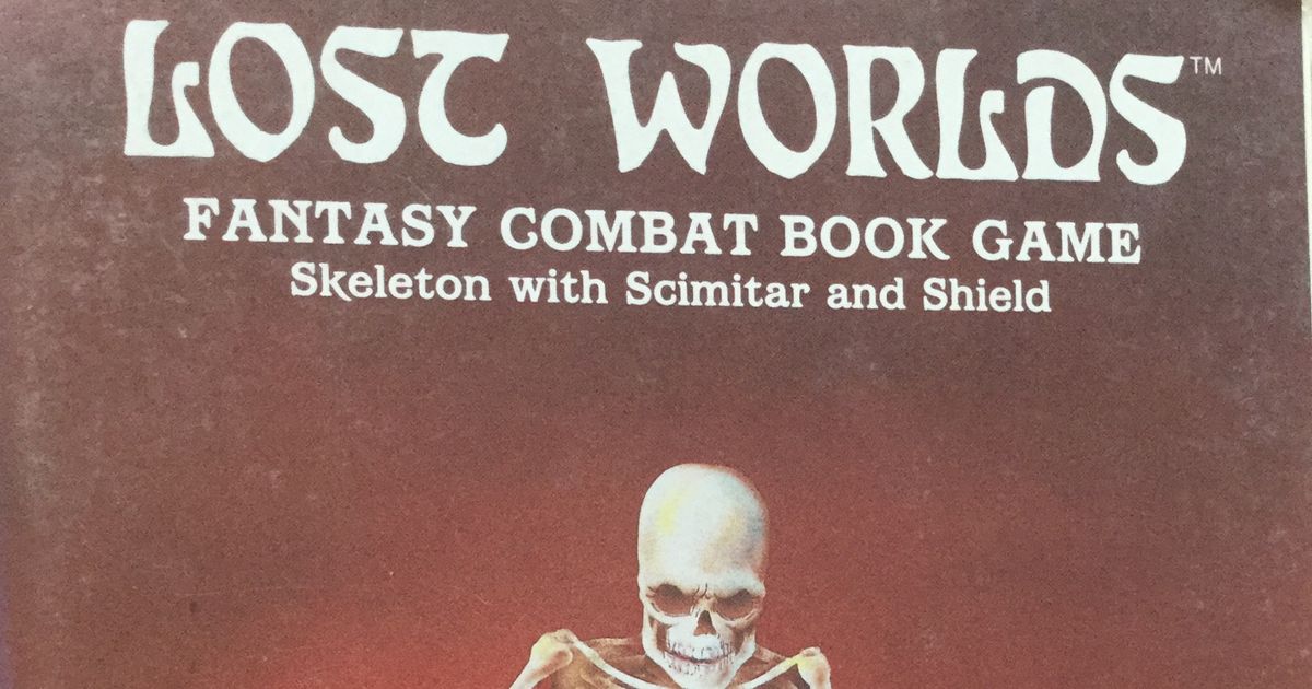 Lost Worlds: Skeleton with Scimitar and Shield | Board Game | BoardGameGeek