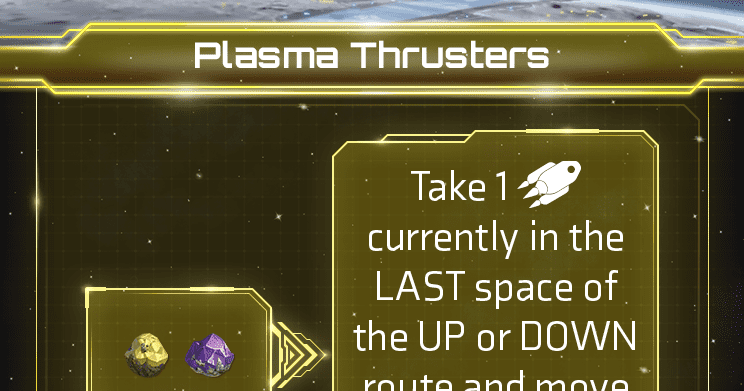 Lunar Rush: Plasma Thrusters Promo Card | Board Game | BoardGameGeek