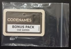 Codenames: Bonus Pack – CGE Games | Board Game | BoardGameGeek