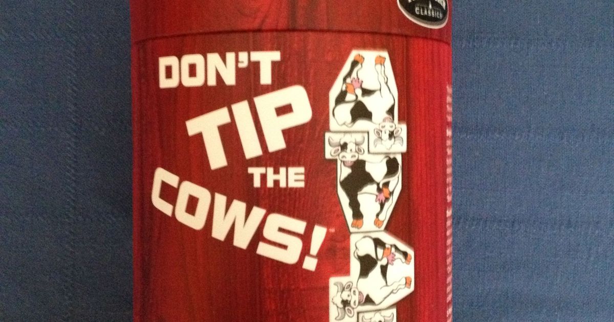 Don't Tip the Cows | Board Game | BoardGameGeek