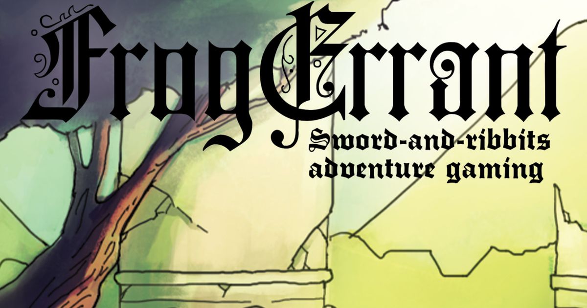Frog Errant: Swords-and-Ribbits Adventure Gaming | RPG Item | RPGGeek